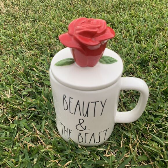 Rae Dunn | Dining | Rae Dunn Disney Princess Beauty The Beast Rose ...